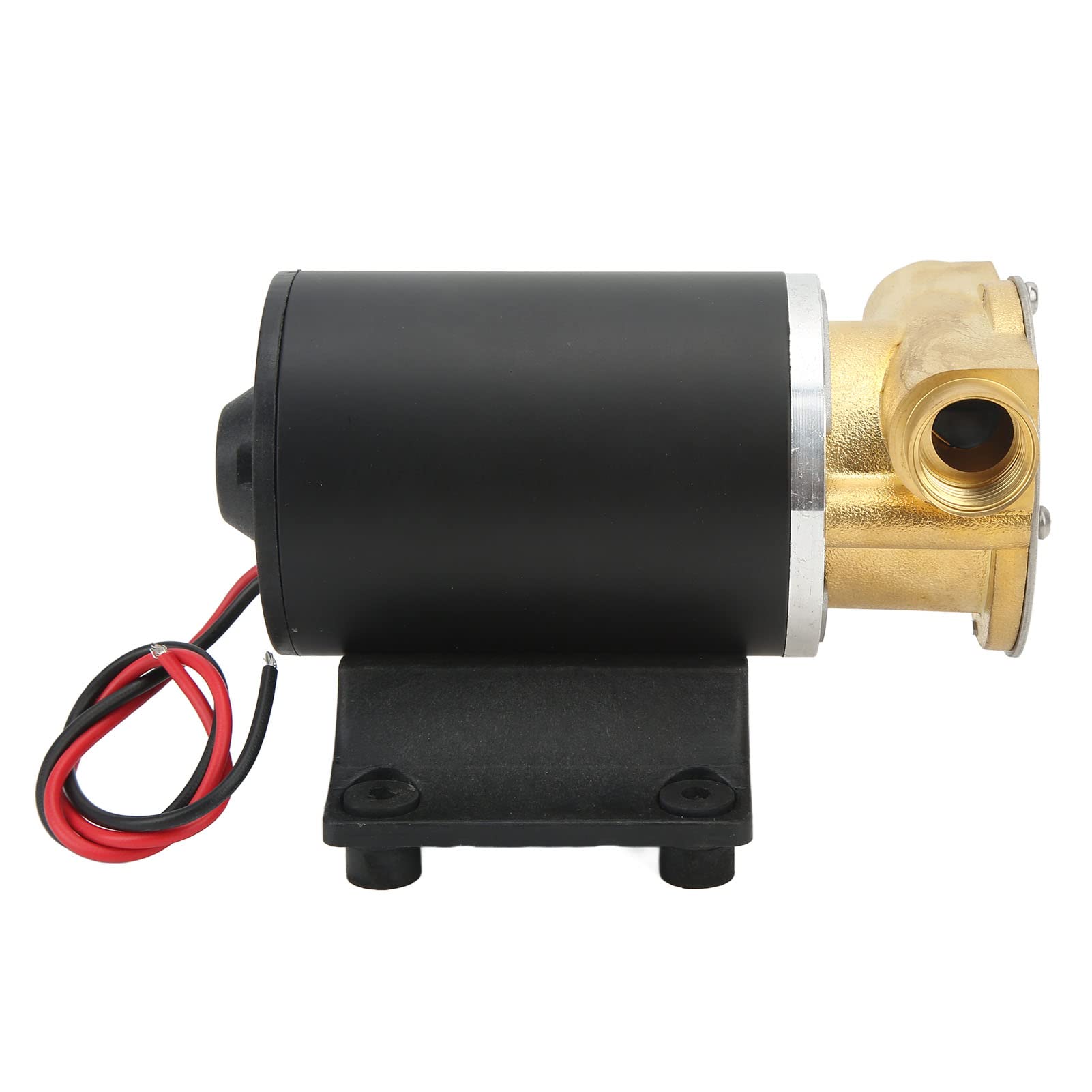 Raguso Boat Bilge Pump, Convenient Manipulation 6GPM Long Life Span Liquid Delivery Flush Pump Self Priming Impeller Bilge Pump for Liquid Transfer(#1)