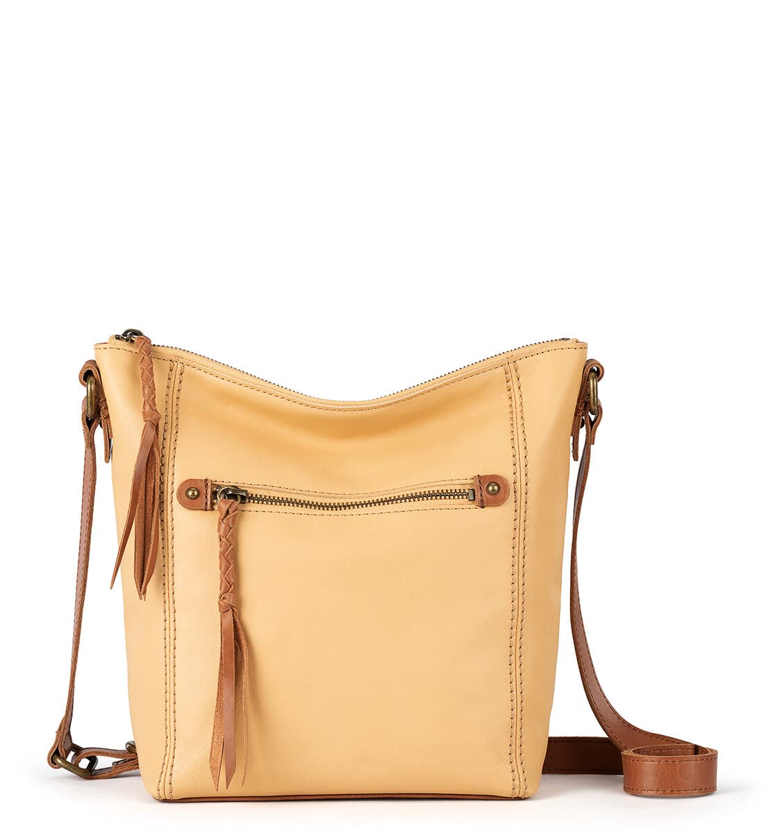 The Sak Ashland Crossbody Bag in Leather, Juniper