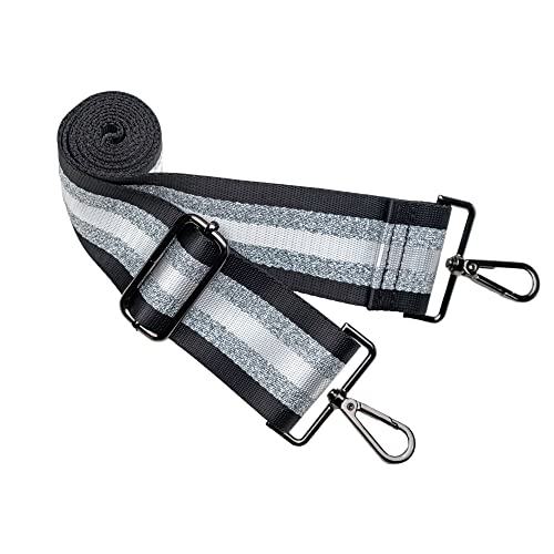WanderFull Crossbody HydroBag - Water Bottle Holder - Quilted Bottle Bag - Water Bottle Carrier with Strap - Stylish Puffer Tote for Water Bottle (White Glossy with Interchangeable Strap)