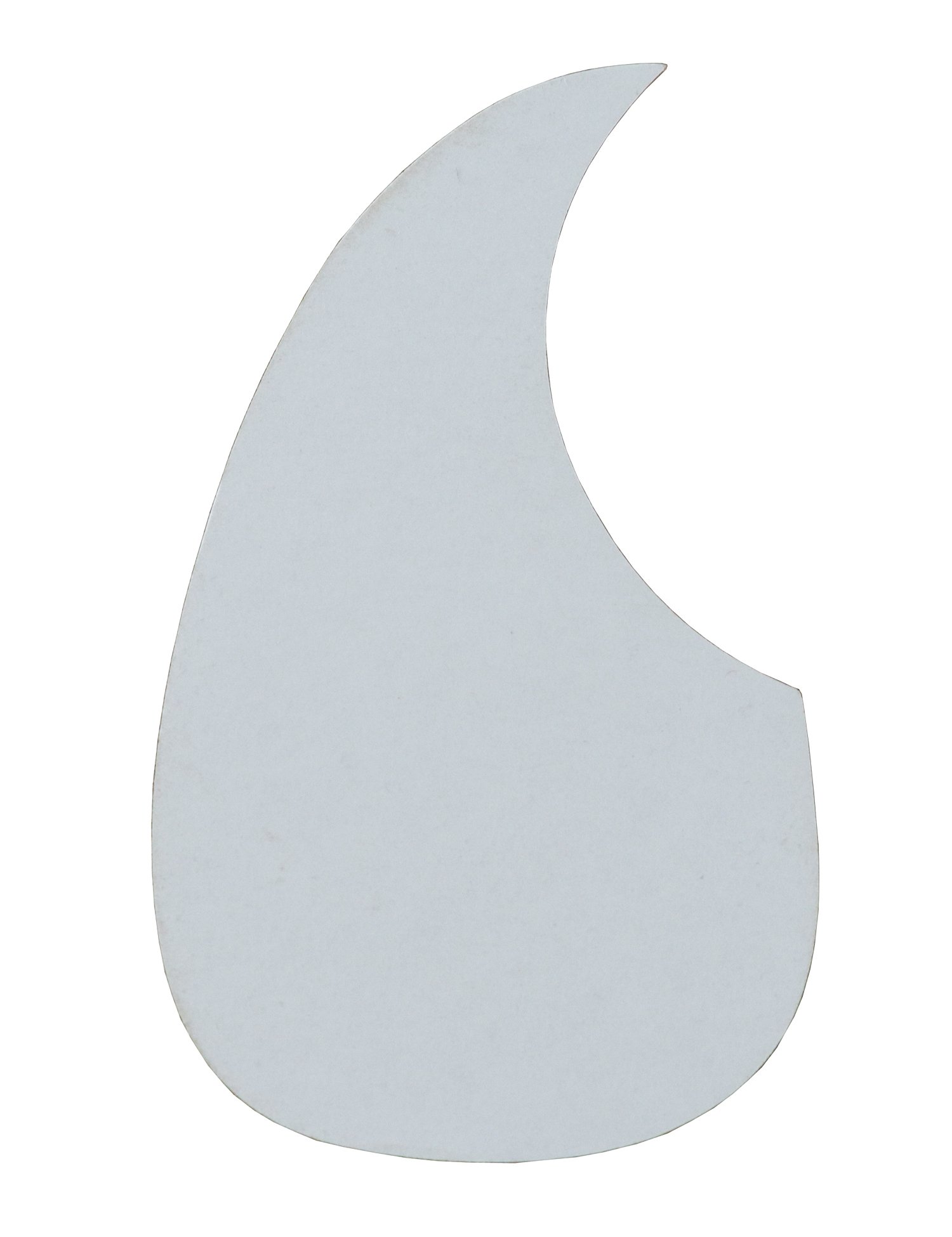 Metallor Acoustic Guitar Pickguard Anti-Scratch Guard Plate Perfect Replacement, Self Adhesive Tear or Water Drop Shape Pick Guards Various Color, Cool Guitar Accessories Gifts (Black)