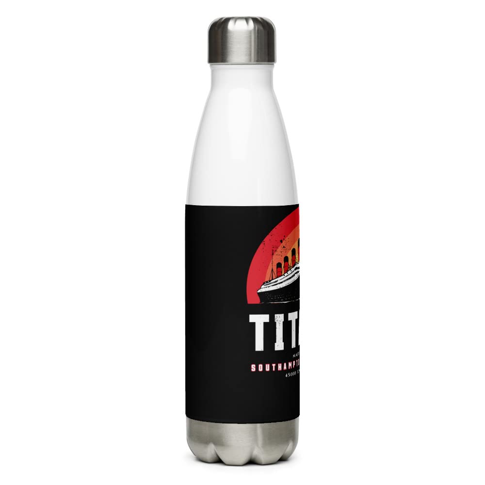 RMS Titanic Vintage Sunset Kids Christmas Gift 17oz Stainless Steel Water Bottle