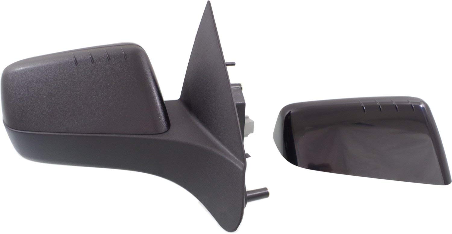Kool Vue Right Power Heated Door Mirror Compatible With Ford Focus 2008-2011 with 2 Caps Coupe & Sedan, Models With Deluxe Package