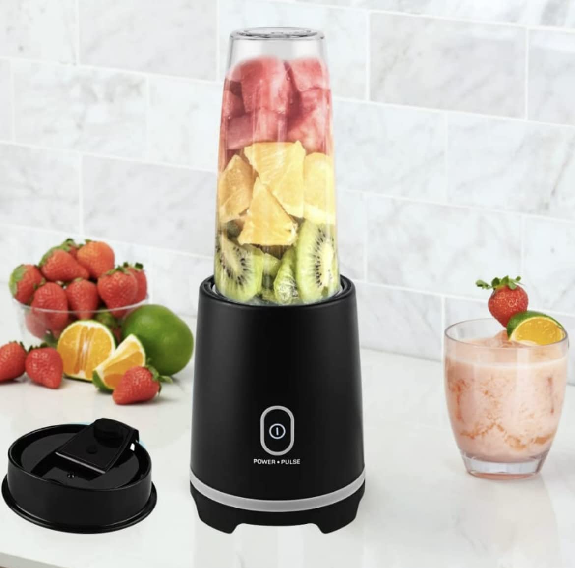Single Serve Blender,16 Oz Black