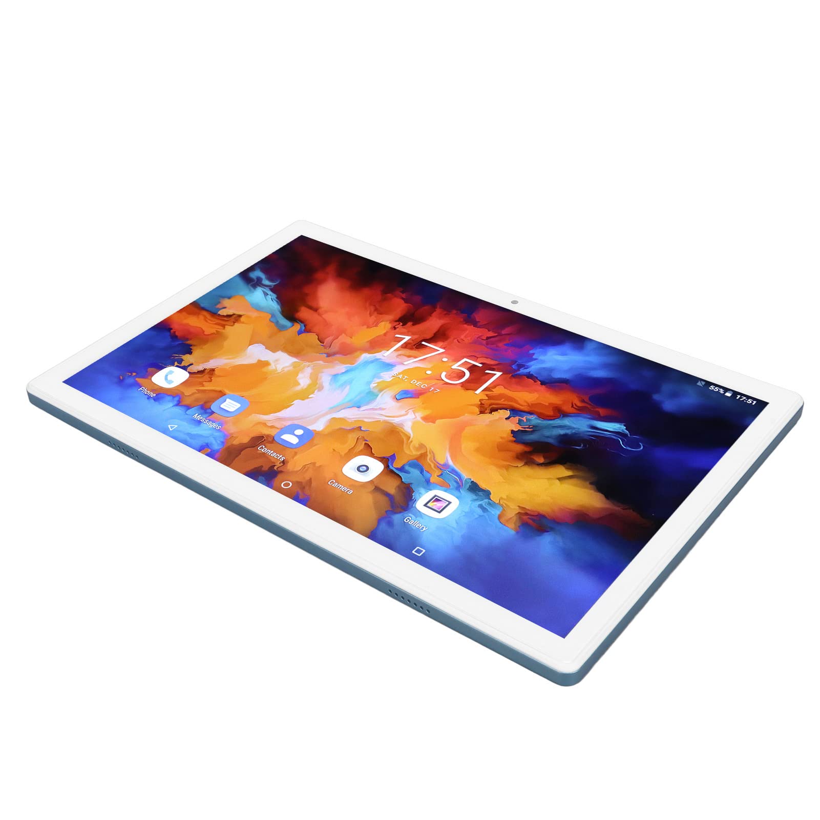 Tablet PC, 10.1 Inch IPS Touchscreen 2.4 5G WiFi Calling Tablet, MT6755 8 Core CPU Gaming Tablet with 8GB RAM 128GB ROM, 8MP 20MP Cameras, 8800Mah Battery, Smooth Display (Blue)