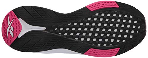Reebok womens FUSIUM RUN LITE,White/Maroon/Proud Pink,10 M US
