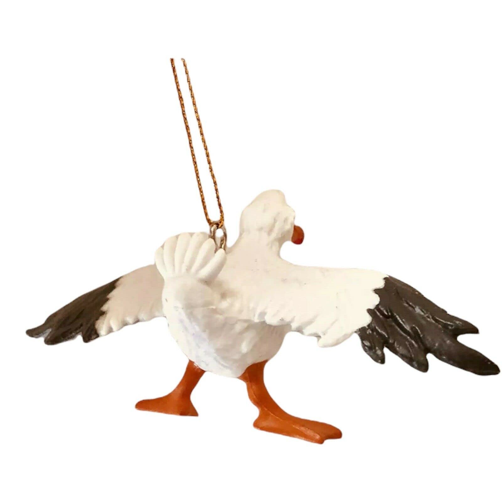 Little Mermaid 2.5" Scuttle Seagull Ornament Figure Figurine Charm PVC Ariel New