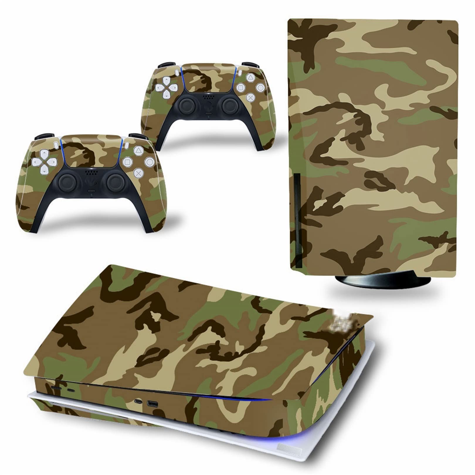 Top factory BUCEN for PS5 Skin Disc Edition & Digital Edition Console and Controller Vinyl Cover Skins Wraps Scratch Resistant, Compatible with for PS5 552492 Anti Scratch (Size : Digital Edition)