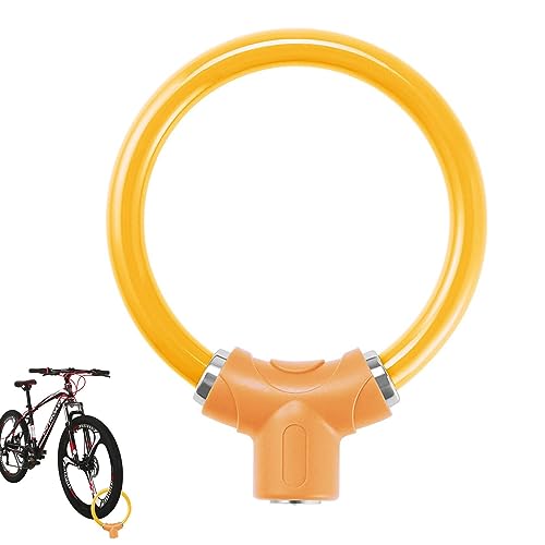 Lock Cable, Heavy Duty Bicycle U Lock, Combination Bicycle Lock, Alloy Cable Lock Anti Theft Bicycle Locks Dustproof Portable, Anti Rust Waterproof Lock, Lock with Mounting Bracket