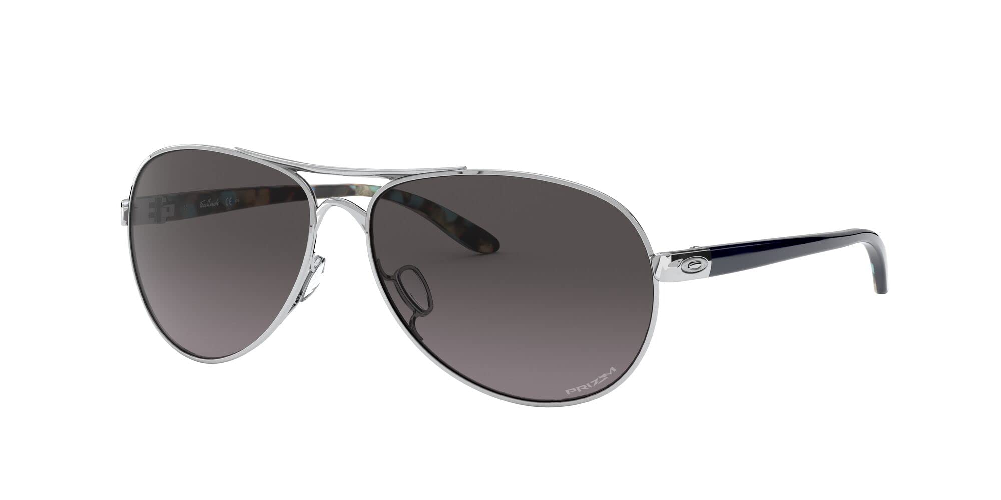 Oakley OO4079 Feedback Sunglasses+ Vision Group Accessories Bundle (Rose Gold/Prizm Tungsten Polarized (407931))