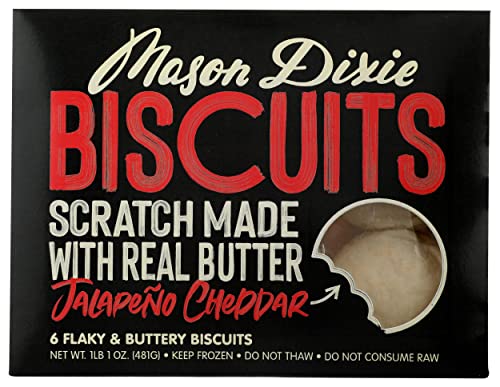 Mason Dixie Biscuit Co, Biscuits Jalapeno Cheddar, 17 Ounce