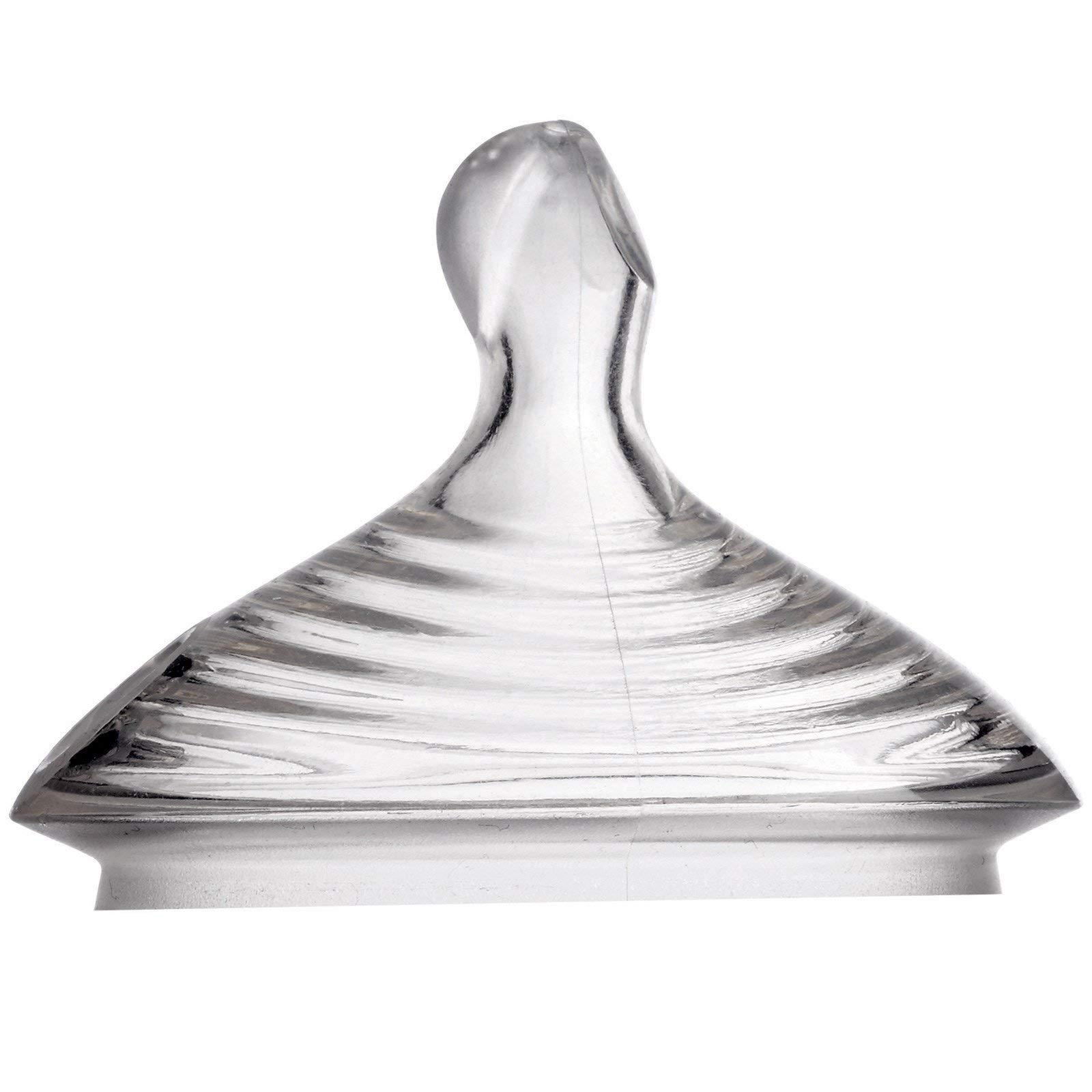 NUK Simply Natural Replacement Nipples, Slow Flow, 2pk