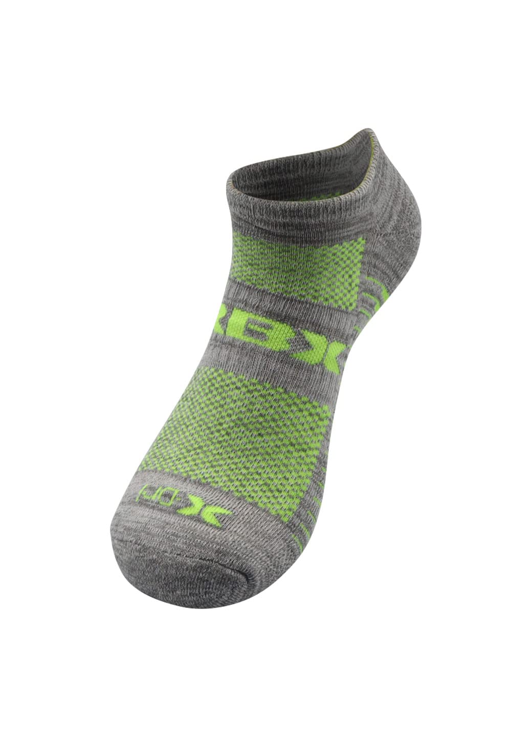RBX Active Men's X-Dri Performance Low Cut No Show Ankle Socks 6-Pack Multi Combo