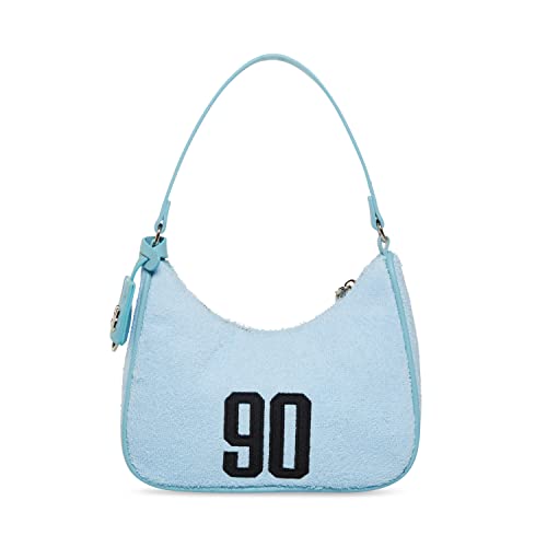 Steve Madden Paula-T Terry Cloth Shoulder Bag, Blue