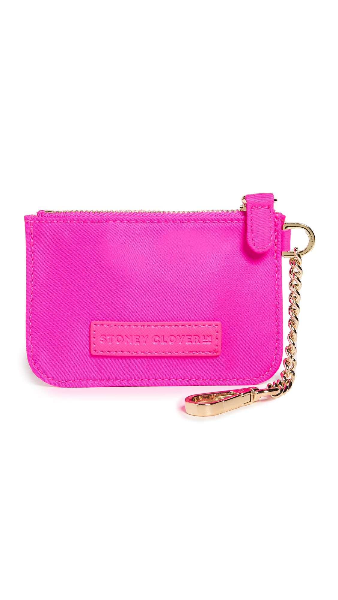 Stoney Clover Lane Women's Nylon Keychain Wallet, Fuschia, Pink, One Size