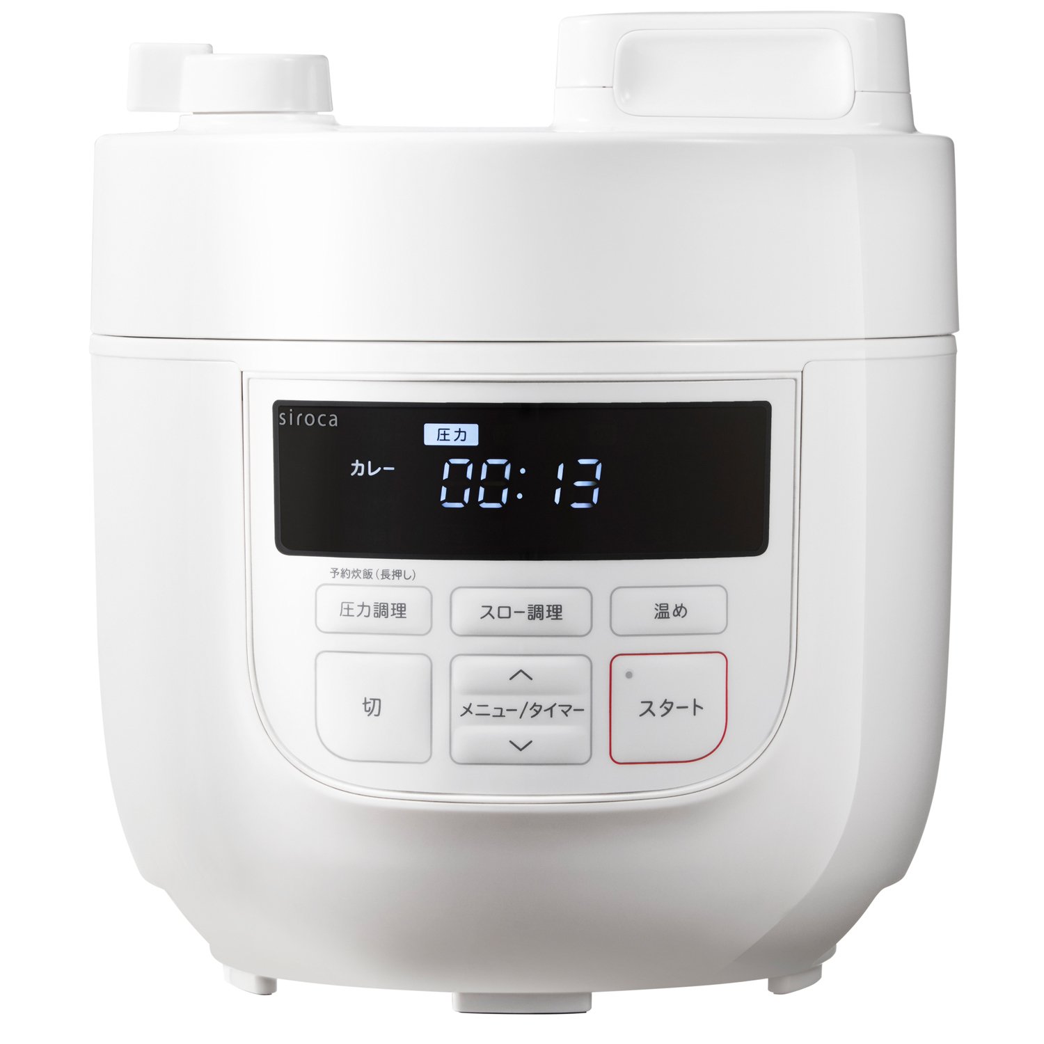 siroca Electric Pressure Cooker SP-D131(W) (White)ăJapan Domestic genuine productsă