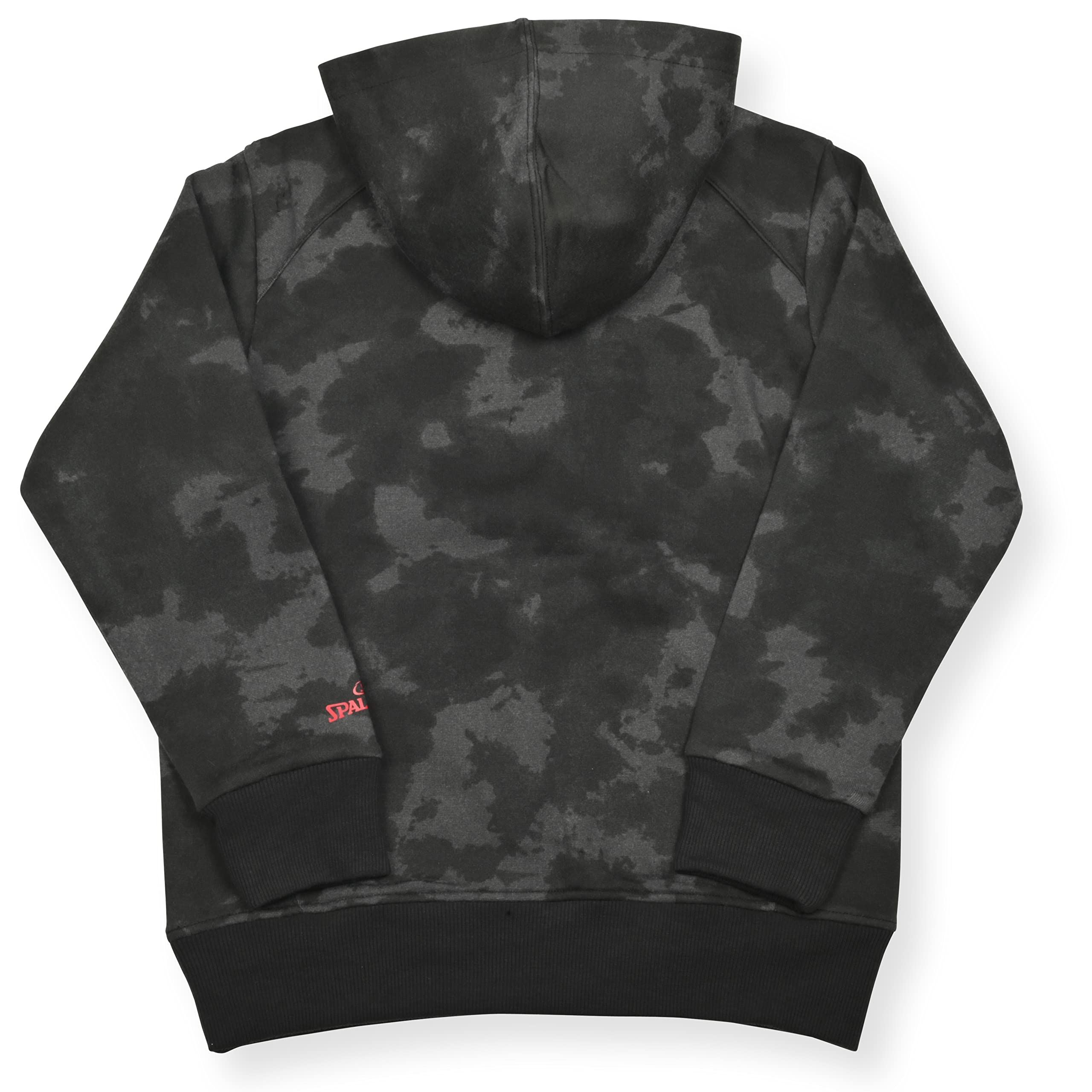 Spalding Boys Cloud Wash Fleece Hoodie and Short Set, Black, 14/16