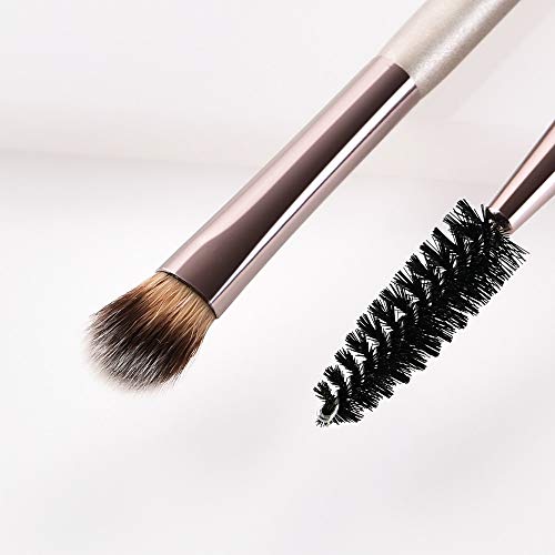 Vintage Makeup Brushes 2PCS Double End Eyelash Brush Cosmetic Eyeshadow Brush Makeup Tool Wet And Wild Makeup Brushes