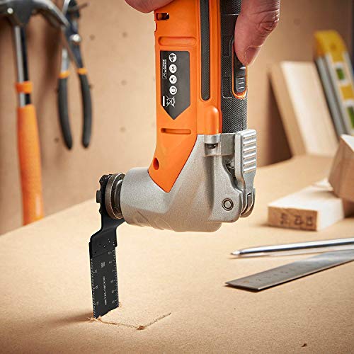 Littlegrass 50pcs Professional Bi-Metal Oscillating Saw Blades Universal Quick Release Multitool Tool Blade for Bosch Craftsman Dewalt Dremel Fein Multimaster TCH Makita Milwaukee, Black