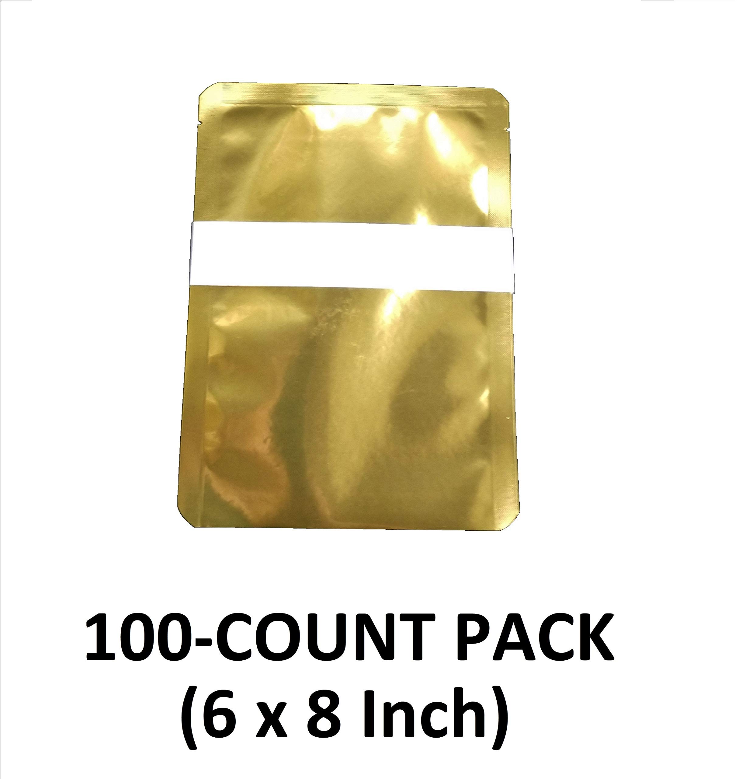 Retort Pouches Bags for Retort Pressure Canning (100, 1/2 PINT 6 x 8 inch)