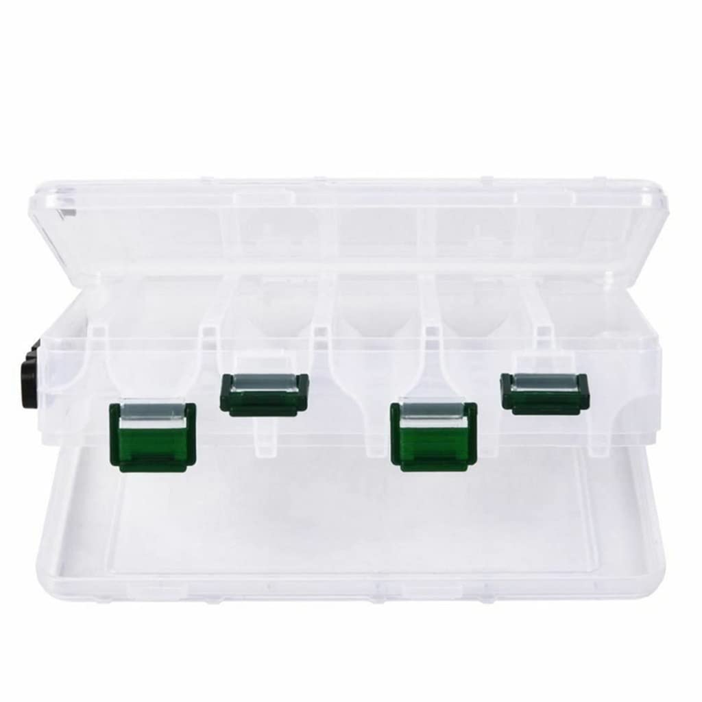 PP Double Sided Fishing Lure Tackle Tools Box Large Capacity Fishhooks Float Sinker Line Box Fishing Accessories