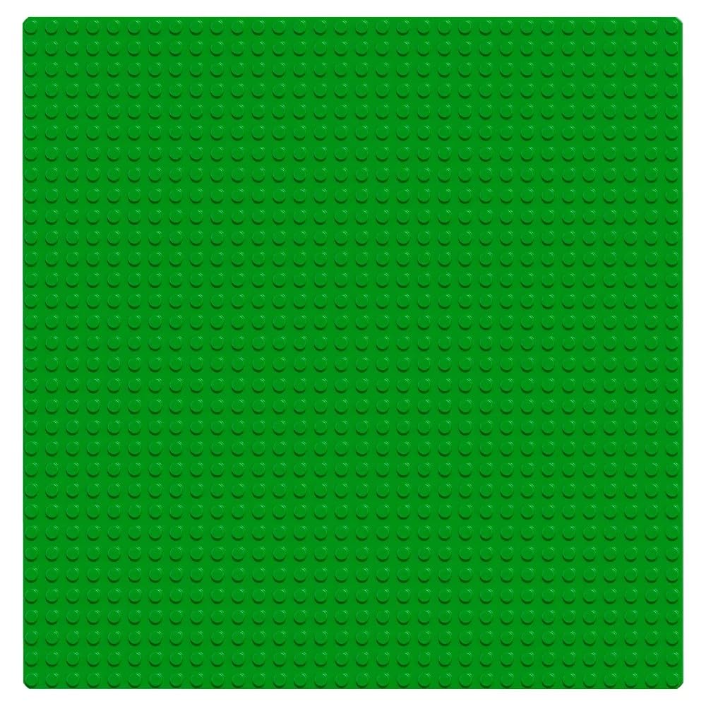 LEGO Classic Green Baseplate 2304 Supplement for Building, Playing, and Displaying Creations, 10in x 10in, Large Building Base Accessory for Kids and Adults (1 Piece)