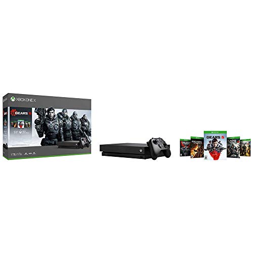 Microsoft CYV-00321 Xbox One X Gears Of War 5 with Wireless Controller Bundle Xbox Live 3 Month Gold Membership