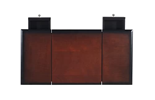 Linon Concord Vanity Set Black Cherry