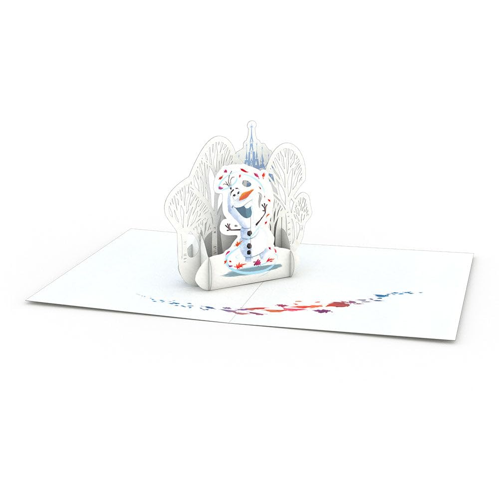 Lovepop Disney Frozen 2 Notecards 4 Pack - Pop Up Cards, Holiday Notecards, 3D Cards, Greeting Cards