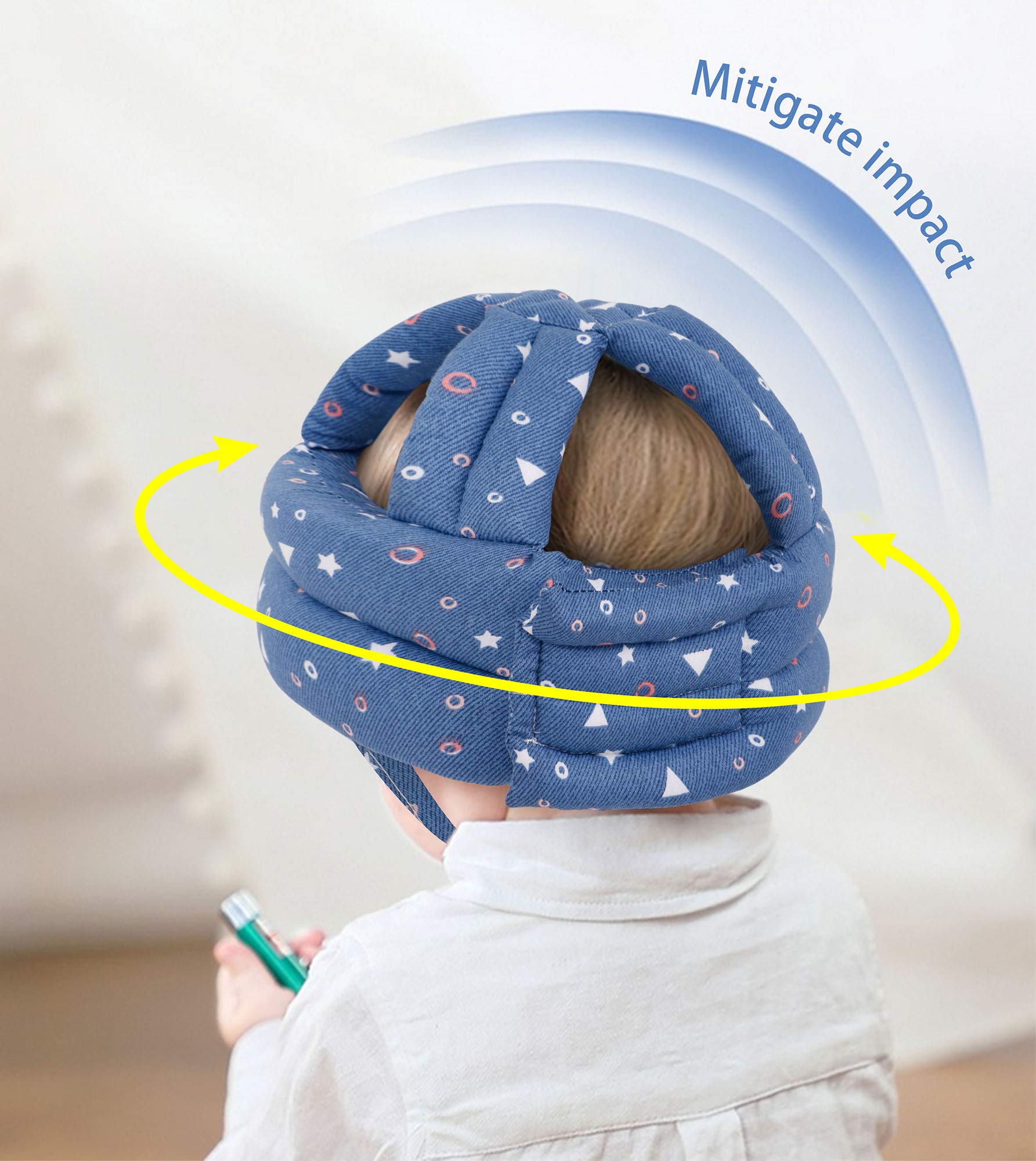 Simplicity Baby Infant Toddler No Bumps Safety Helmet Head Cushion Bumper Bonnet