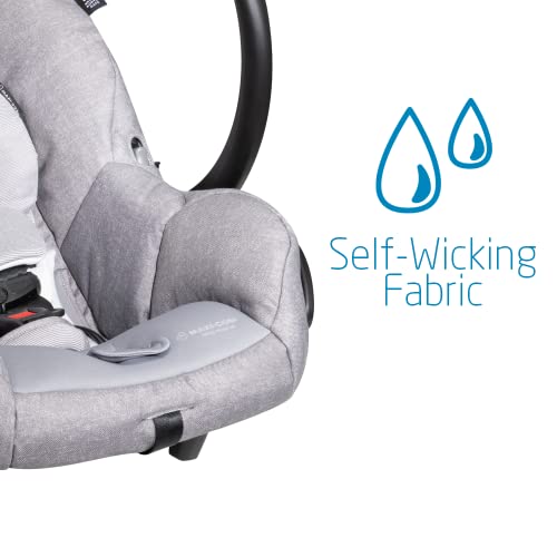 Maxi-Cosi Adorra 2.0 5-in-1 Modular Travel System with Mico Max 30 Infant Car Seat, Nomad Grey