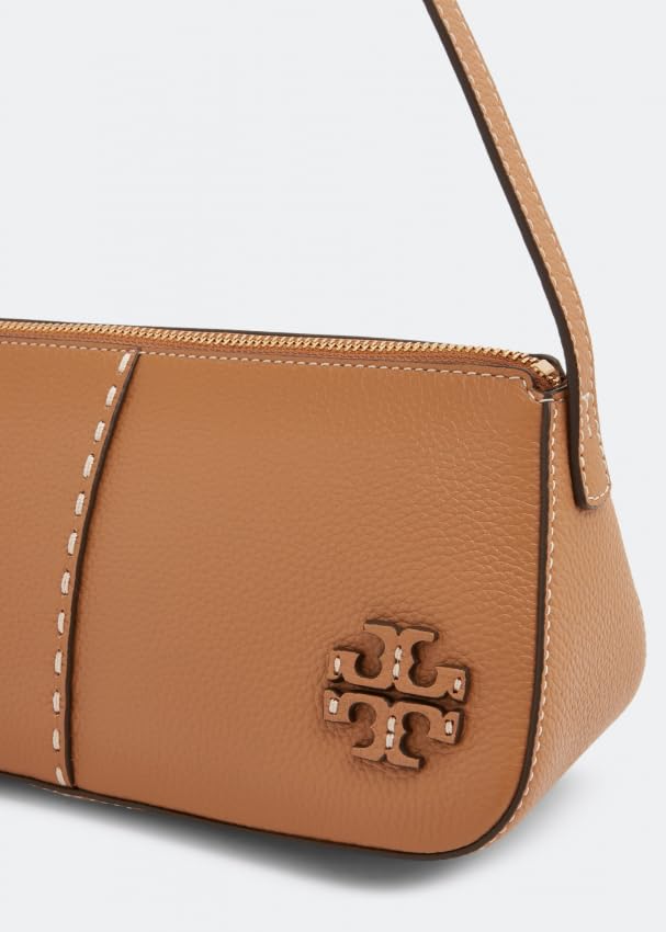 Tory Burch Women's McGraw Wedge Shoulder Bag Handbag Tiramisu Brown
