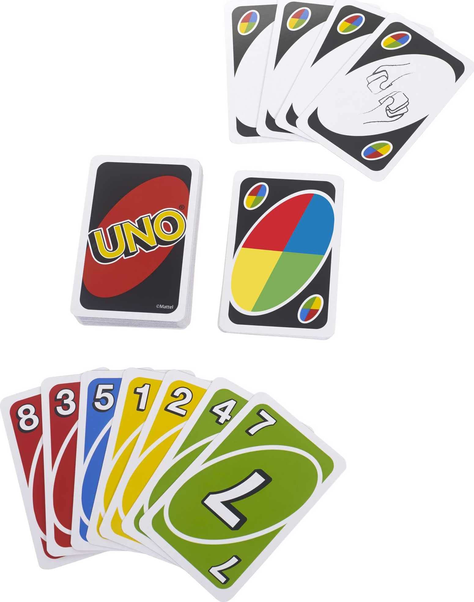 Mattel Games Set of 3 Games with UNO, Phase 10 & ONO 99, Travel Games for Kids & Family Night with Storage Tin Box (Amazon Exclusive)