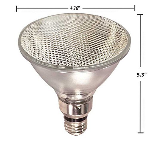 KOR (Pack of 6) 70PAR38/FL 120V - 70 Watt High Output (90W Replacement) PAR38 Flood - 120 Volt - Halogen Light Bulbs