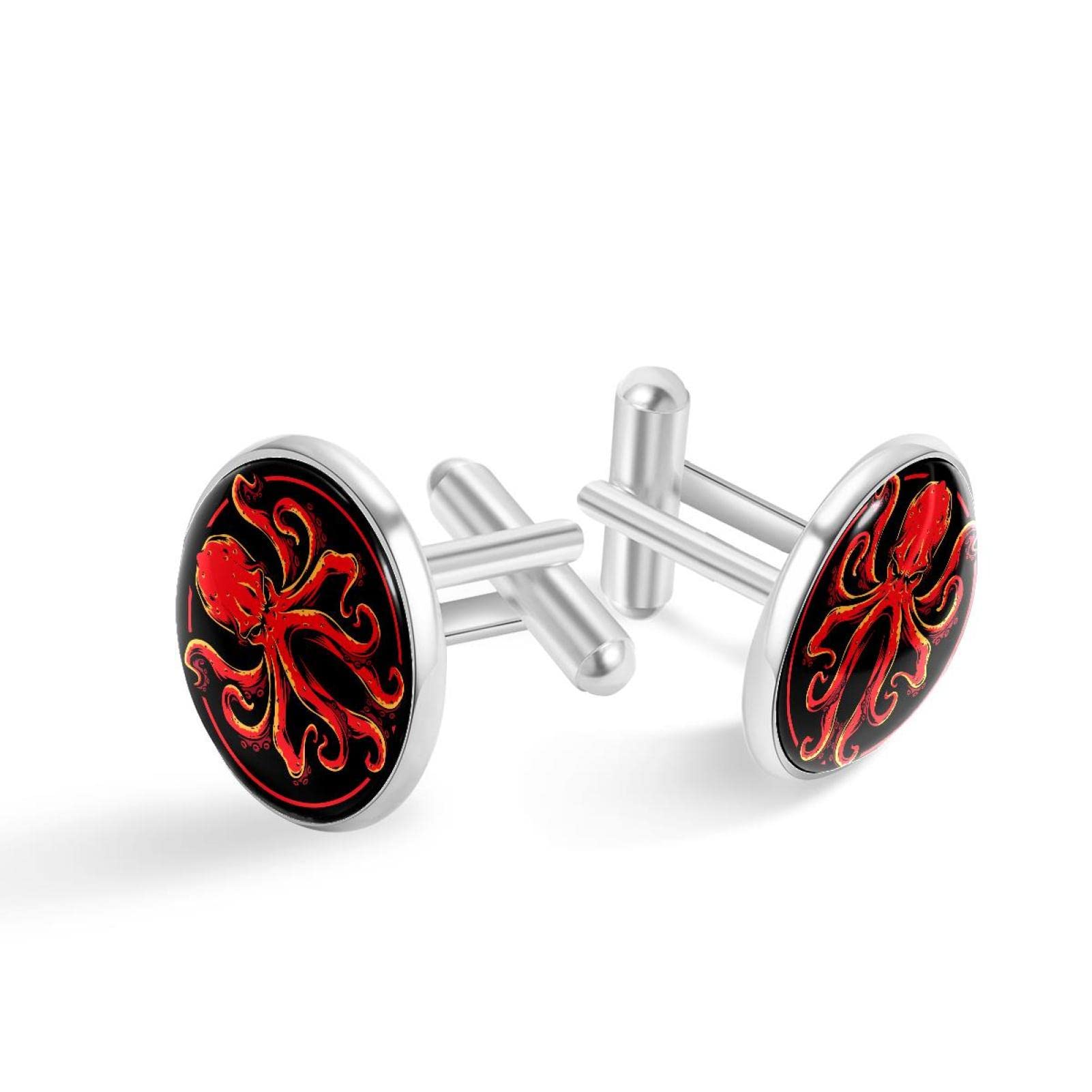 Sea Turtles, Cufflinks and Studs Set for Tuxedo Shirts Business Wedding (Multiple Colors5)