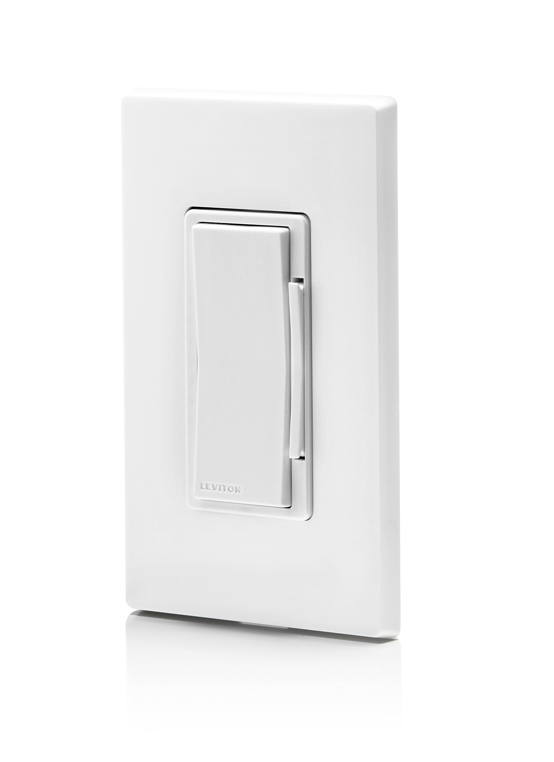 Leviton Decora Digital Dimmer Switch for Dimmable LED, Halogen and Incandescent Bulbs, DDL06-1LZ, White