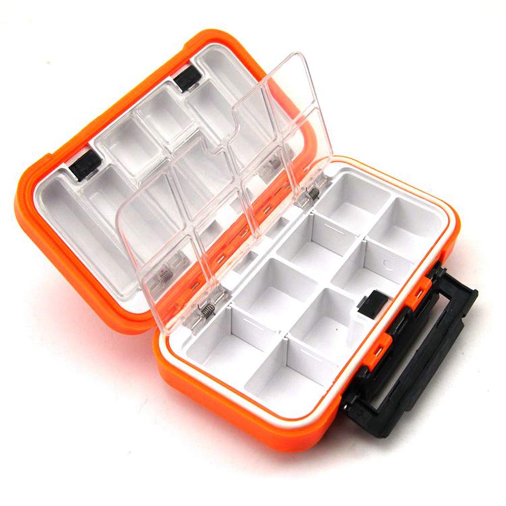 KYC Fishing Bait Storage Box, Small Bait Box, and Strong Impact-Resistant Plastic Material, Durable Silicone Seal, Small and Waterproof