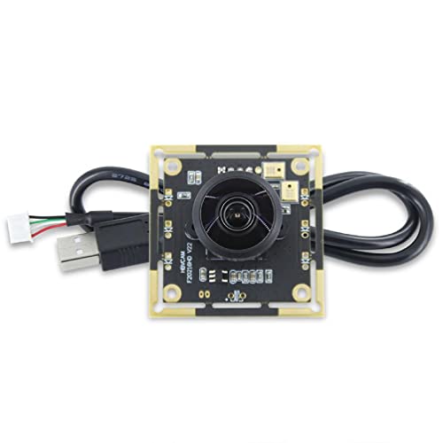Yuisle JX-F22 Camera Module Board 1080P 2MP 180-Degree Panoramic-View Wide Angle Lens for Face Recognition Projects