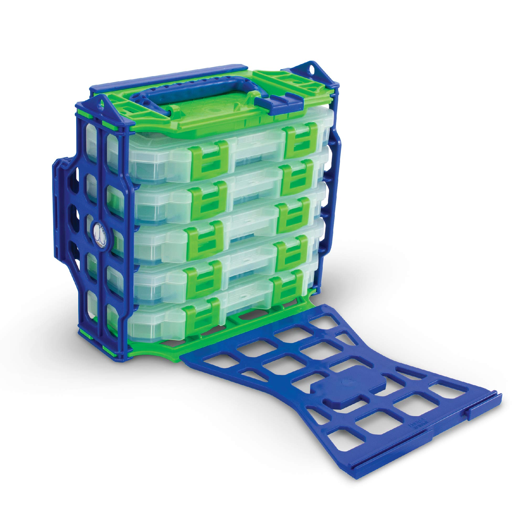 Lure Lock Locker Pack 6 Piece Set Including 1 Locker and 5 Tackle Boxes with Proprietary Gel Technology (Medium)