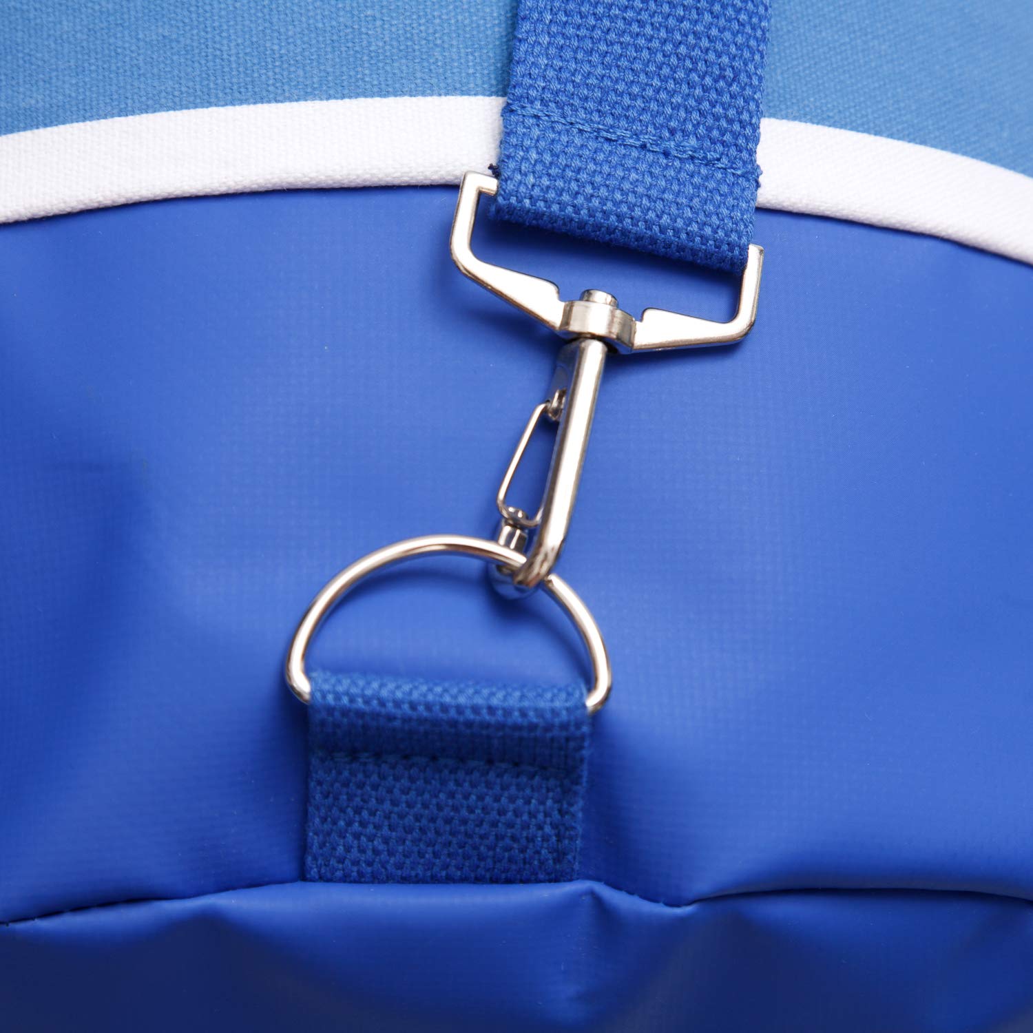 Large Canvas Beach Bag - Single Strap Bag With Waterproof Bottom - Drawstring Backpack For Beach And Travel