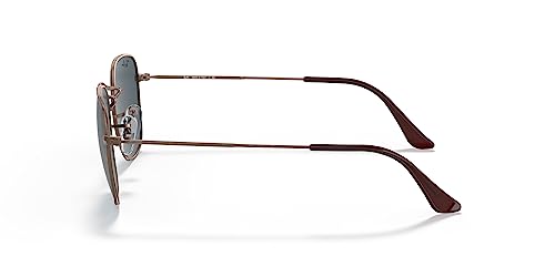 Ray-Ban RB3857 Frank Square Sunglasses, Antique Gunmetal/Dark Grey, 51 mm