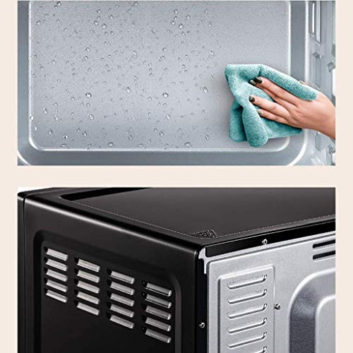 Large Capacity Household Desktop Electric Oven Small Black Baking Cake Oven Multifunctional Independent Temperature Control Oven 38L Mini Ovens