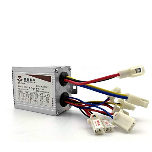 L-faster 24V36V 350W Electric Brush Motor Speed Controller for e-Bike Conversion kit (24V350W)