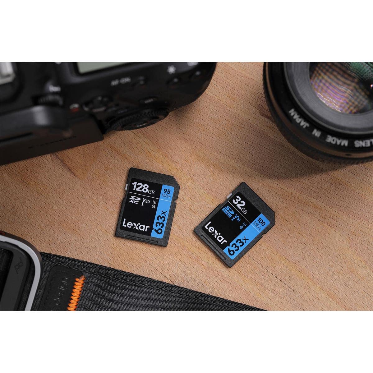 Lexar Professional 633x 32GB SDHC UHS-I Card, Up To 95MB/s Read, for Mid-Range DSLR, HD Camcorder, 3D Cameras, LSD32GCB1NL633 (Product Label May Vary)