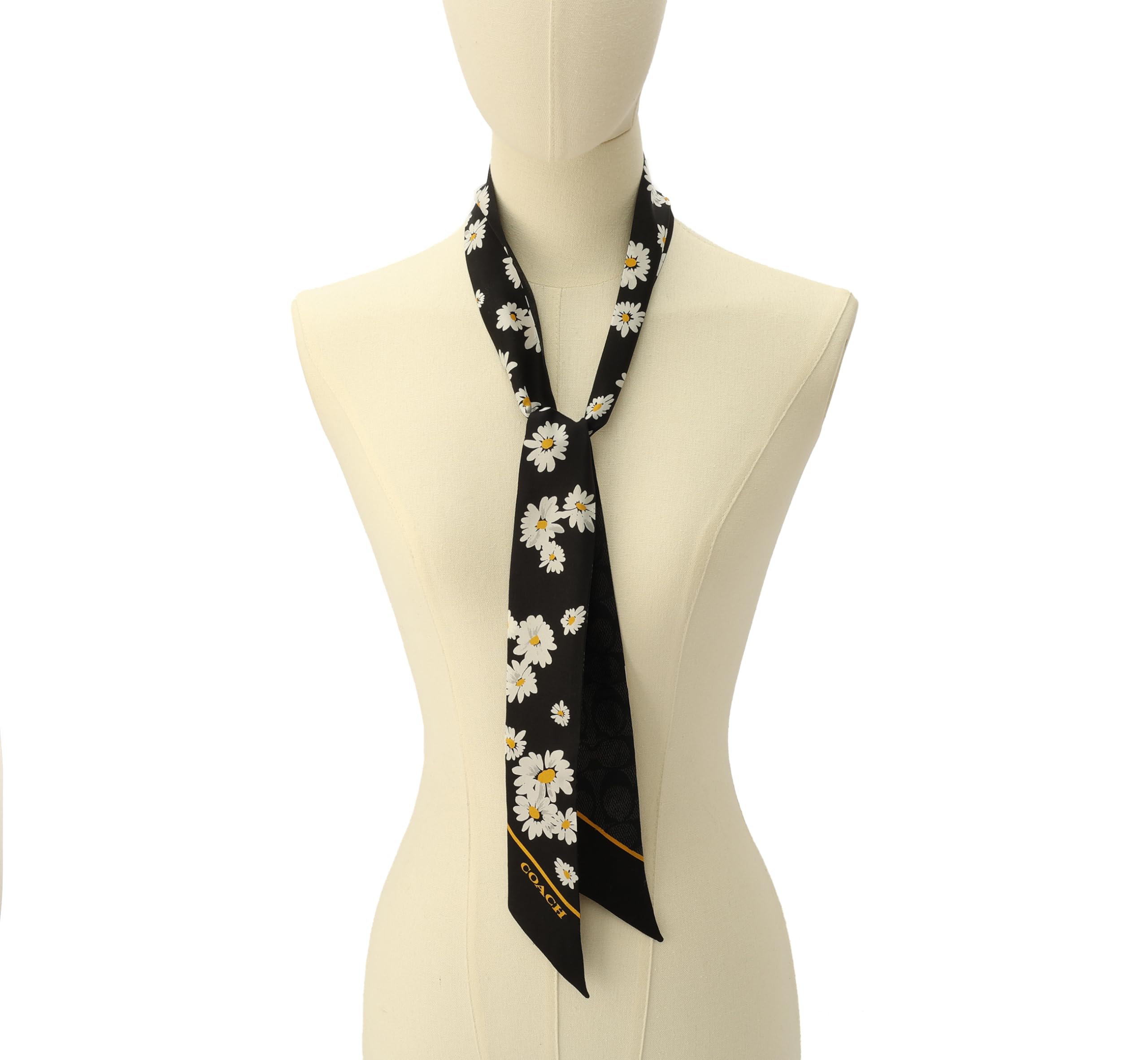 SIGNATURE C DAISY CLUSTER SILK SKINNY