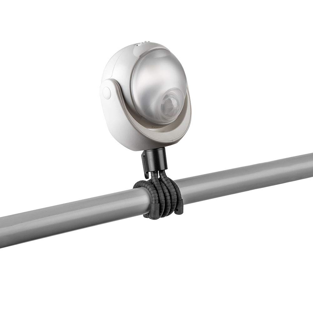 Limitless Innovations Lumenology Portable LED Motion Sensor Light Provides 148 Lumens with a 13 ft Detectable Range and Flexible Tripod Base with Magnetic Option β Indoor/Outdoor (White)
