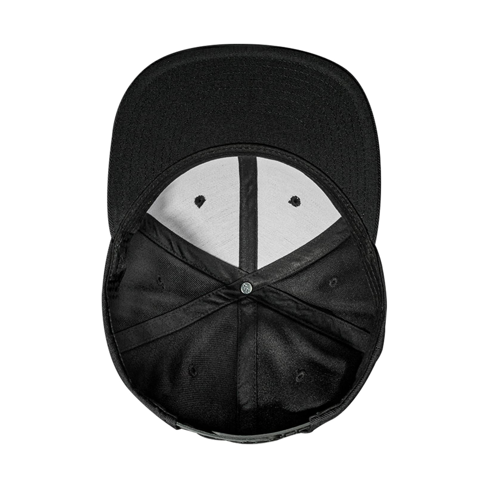 Snapback Hats for Men, Unisex Hip Hop Flat Bill Hats for Men Youth Plain Fitted Trucker Hat Black Hat Dad Fitted Hat Caps for Men Baseball Cap (Black32)