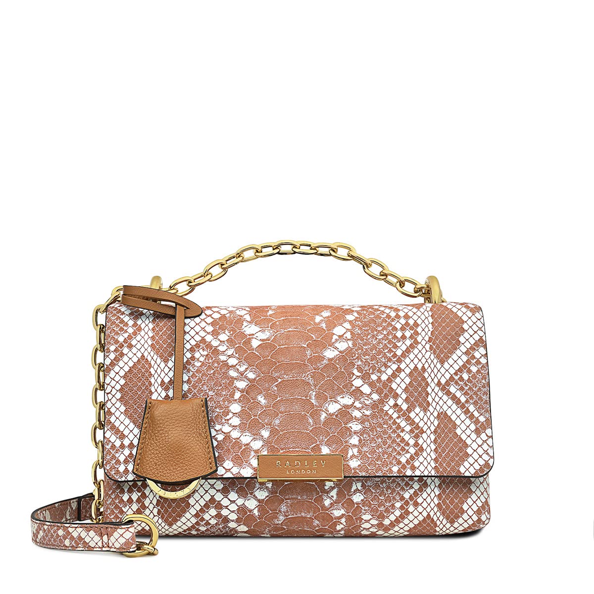 RADLEY London Mill Bay - Faux Snake - Medium Flapover Crossbody