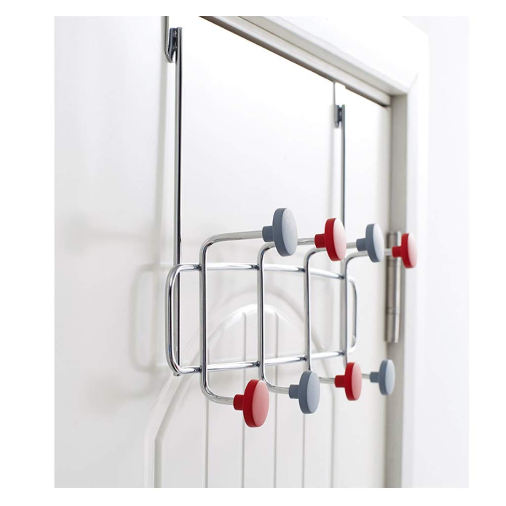 LIRUXUN Scandinavian Creative Free-Hole Door Hook, Wall Hanger Clothes Rack Wall Hanging Coat Hook