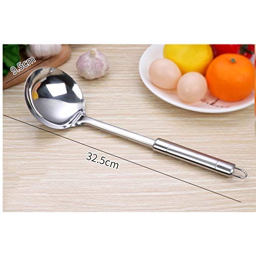 LMMDP 5pcs Stainless Steel Kitchen Utensil Set Spatula Spoon Frying Shovel Colander Noodle Spaghetti Spoon Kitchen Cooking Tools