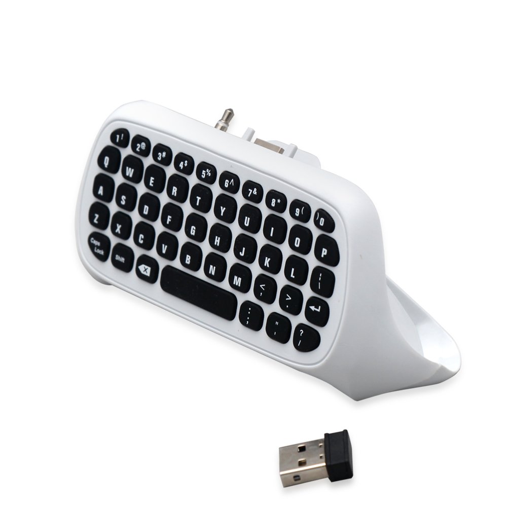Mini Controller keyboard,RALAN 2.4G Receiver Wireless Mini Bluetooth Chatpad Message Game Keyboard Keypad for Xbox One/S/Elite/Series X/Series S Controller.